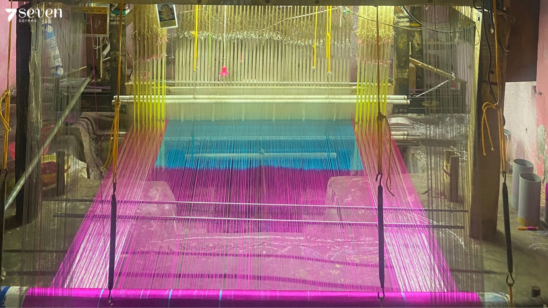 How is a Saree made? — Seven Sarees