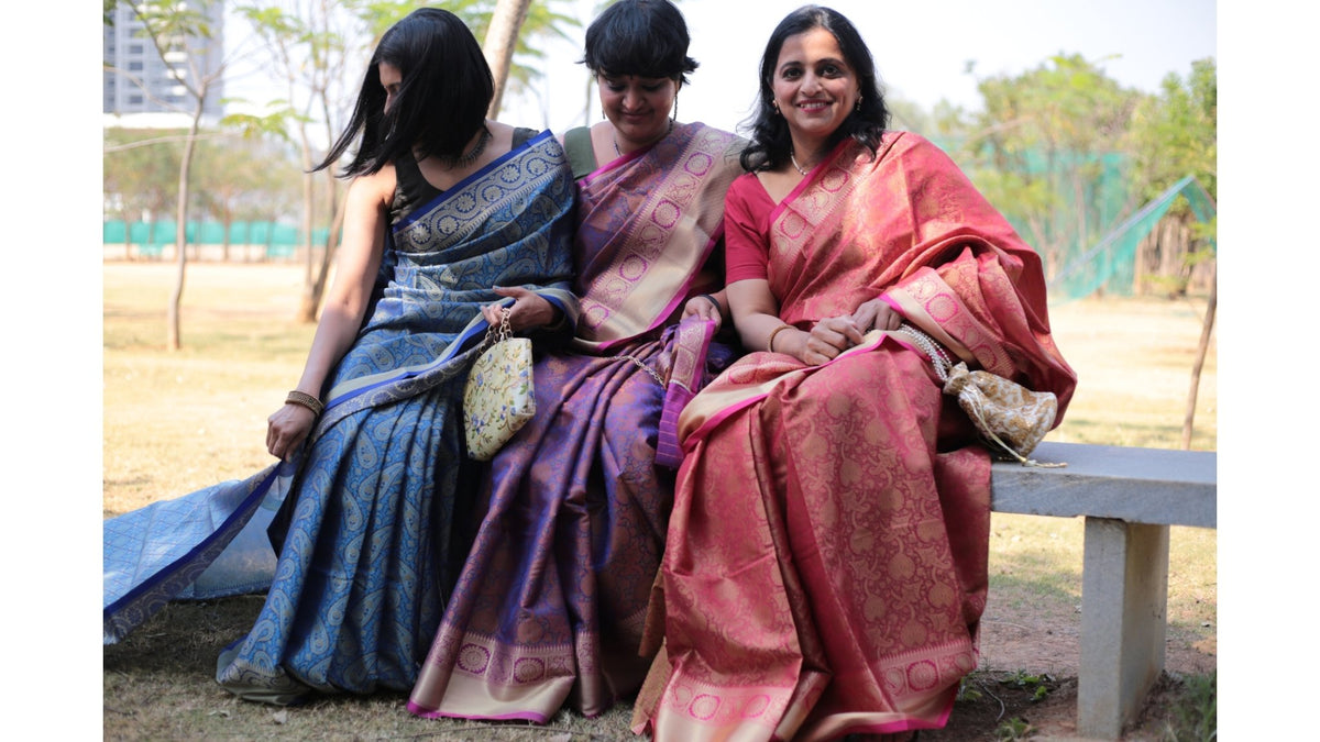 Saree for your best friend's wedding. — Seven Sarees