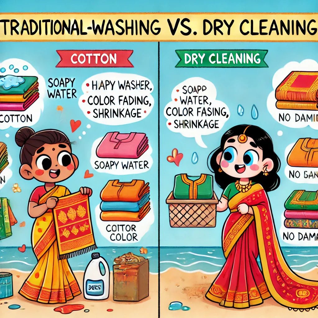 The Ultimate Guide to Dry Cleaning Sarees: What to Dry Clean and Why ...